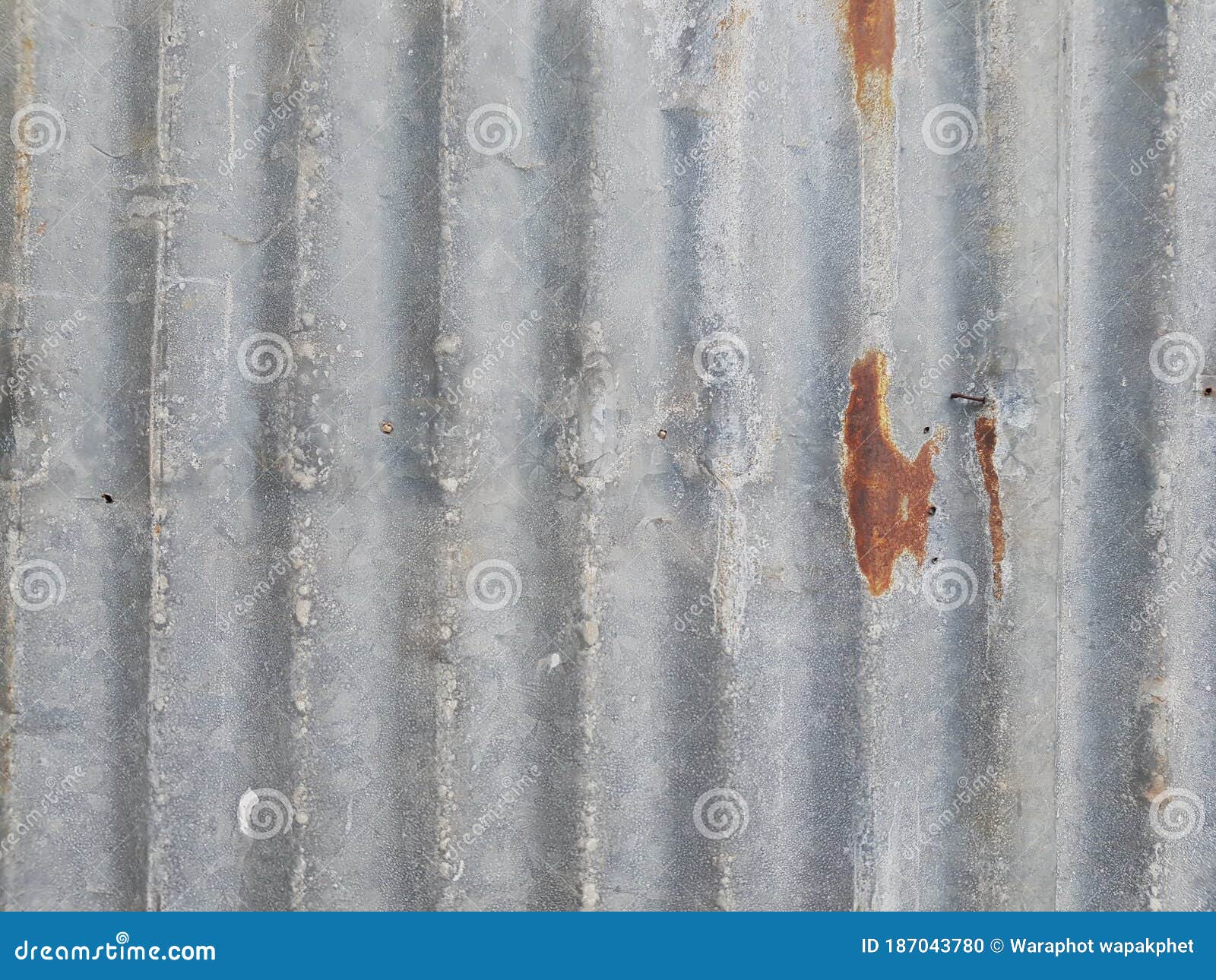 Rust on the iron plate stock photo. Image of dirty, design - 187043780