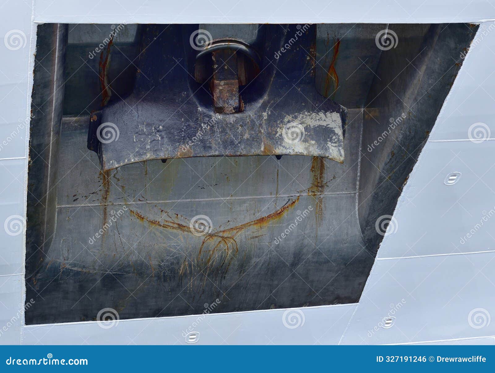 Rust marks from the anchor stock photo. Image of rust - 327191246