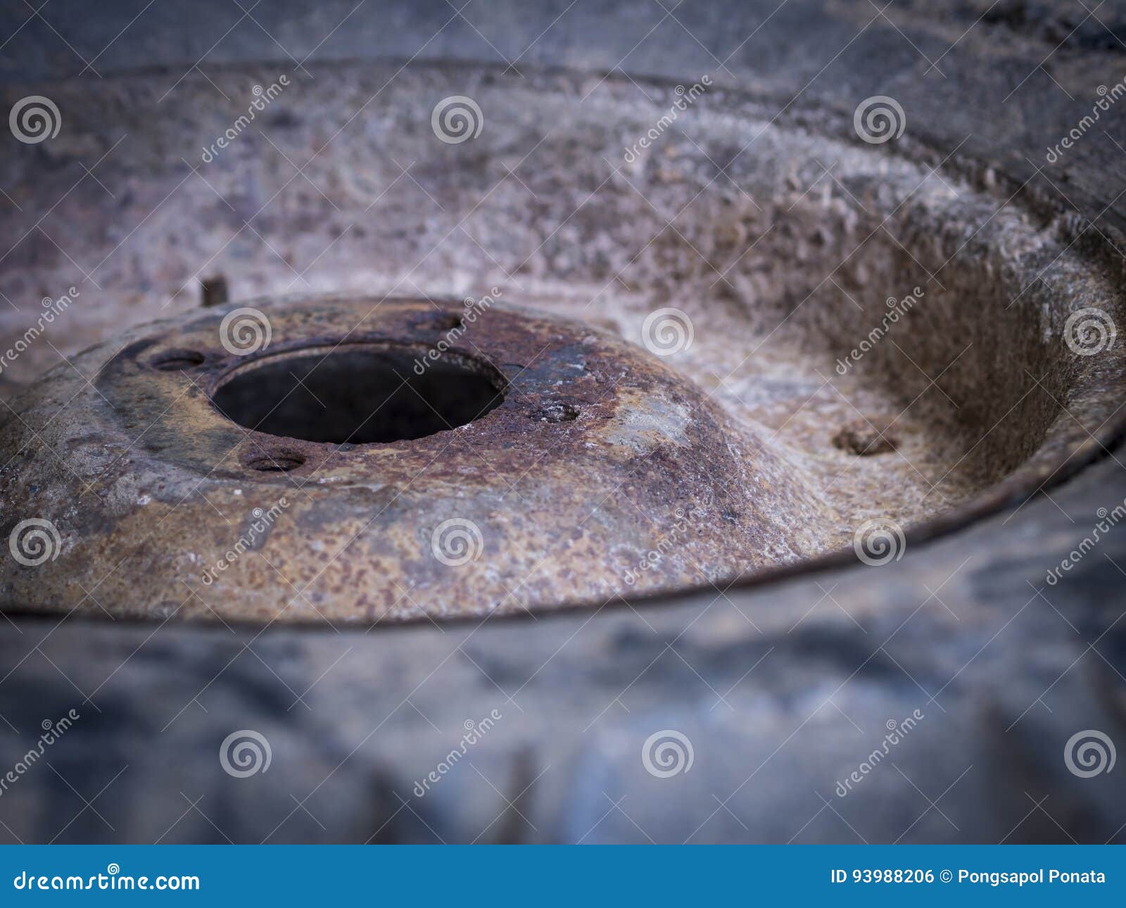 Rust marks of rust. stock photo. Image of vintage, hits - 93988206
