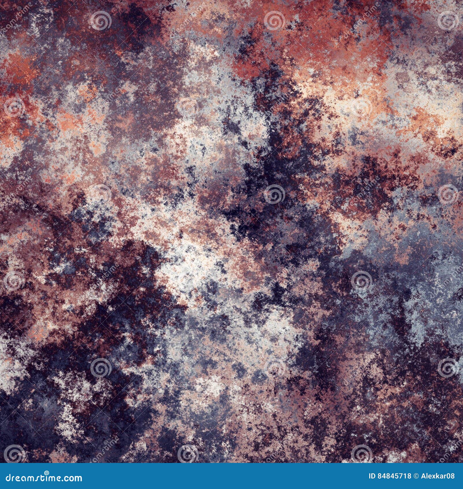 Weathered Rust Visible On The Corroded Metal Panel Royalty-Free Stock ...