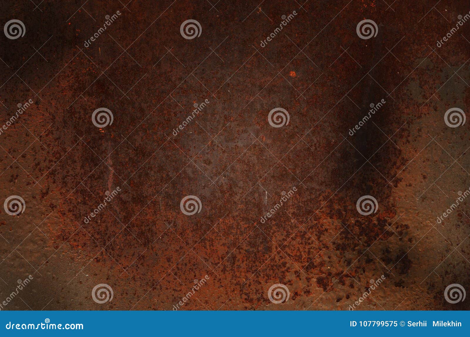 Rust Old Metal Texture. Worn Reddish Metal Texture. Royalty-Free Stock ...