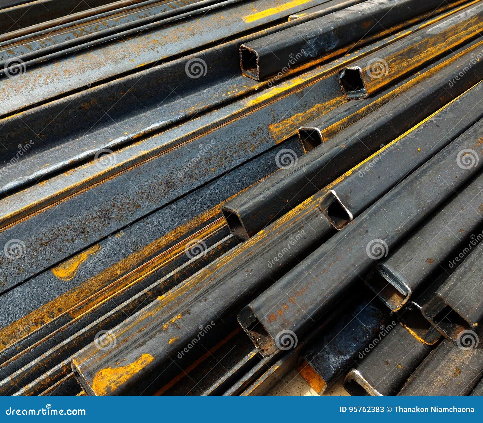 Rust on Metal on Dirty Ground Stock Image - Image of abstract, dirty ...