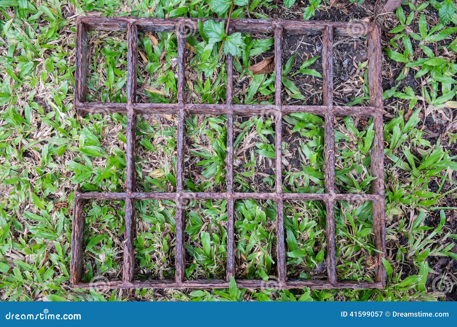 Rust metal stock image. Image of soil, grass, nature - 41599057
