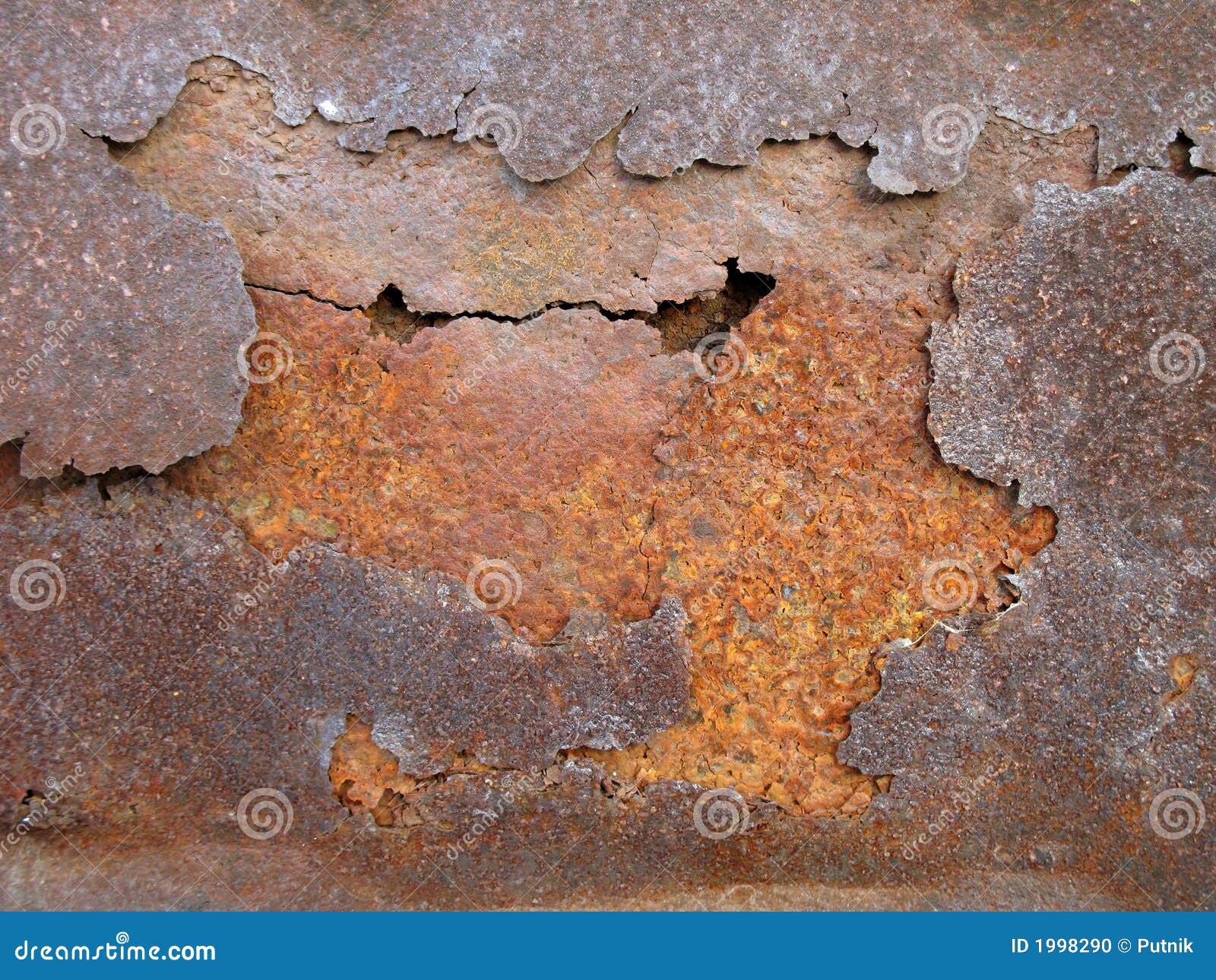 Rust metal layers stock photo. Image of brown, close, material - 1998290