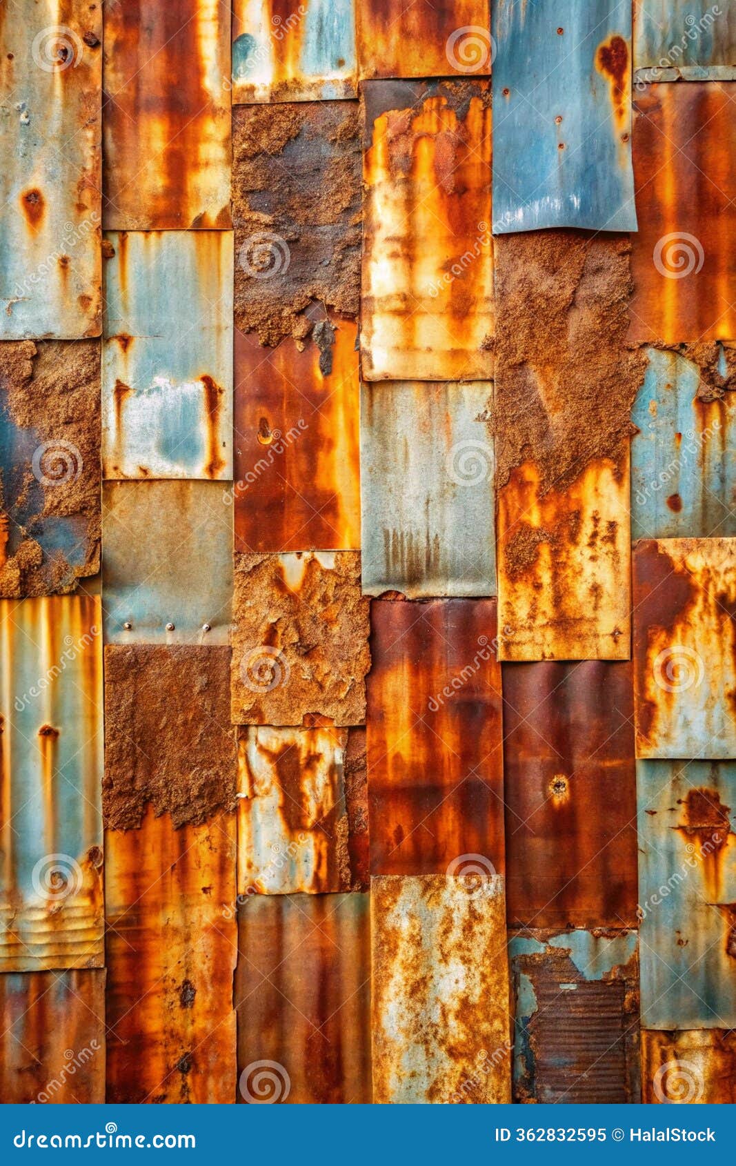 Rust Metal Sheet Texture for 3D Mapping and Industrial Designs Stock ...