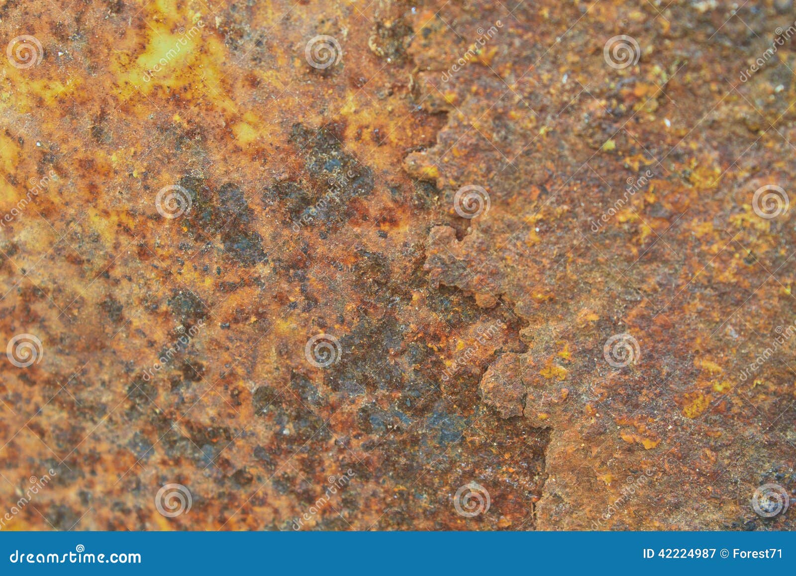 Rust on metal surface stock image. Image of dirty, rustic - 42224987