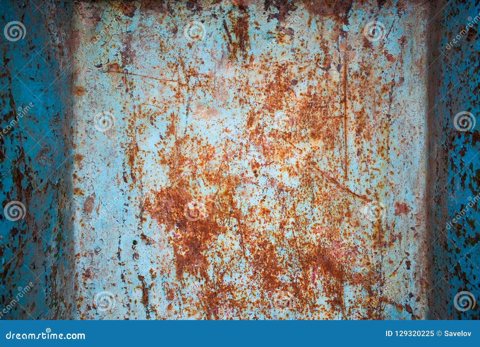 Rust Metal Surface in Perspective Stock Image - Image of corrosion ...