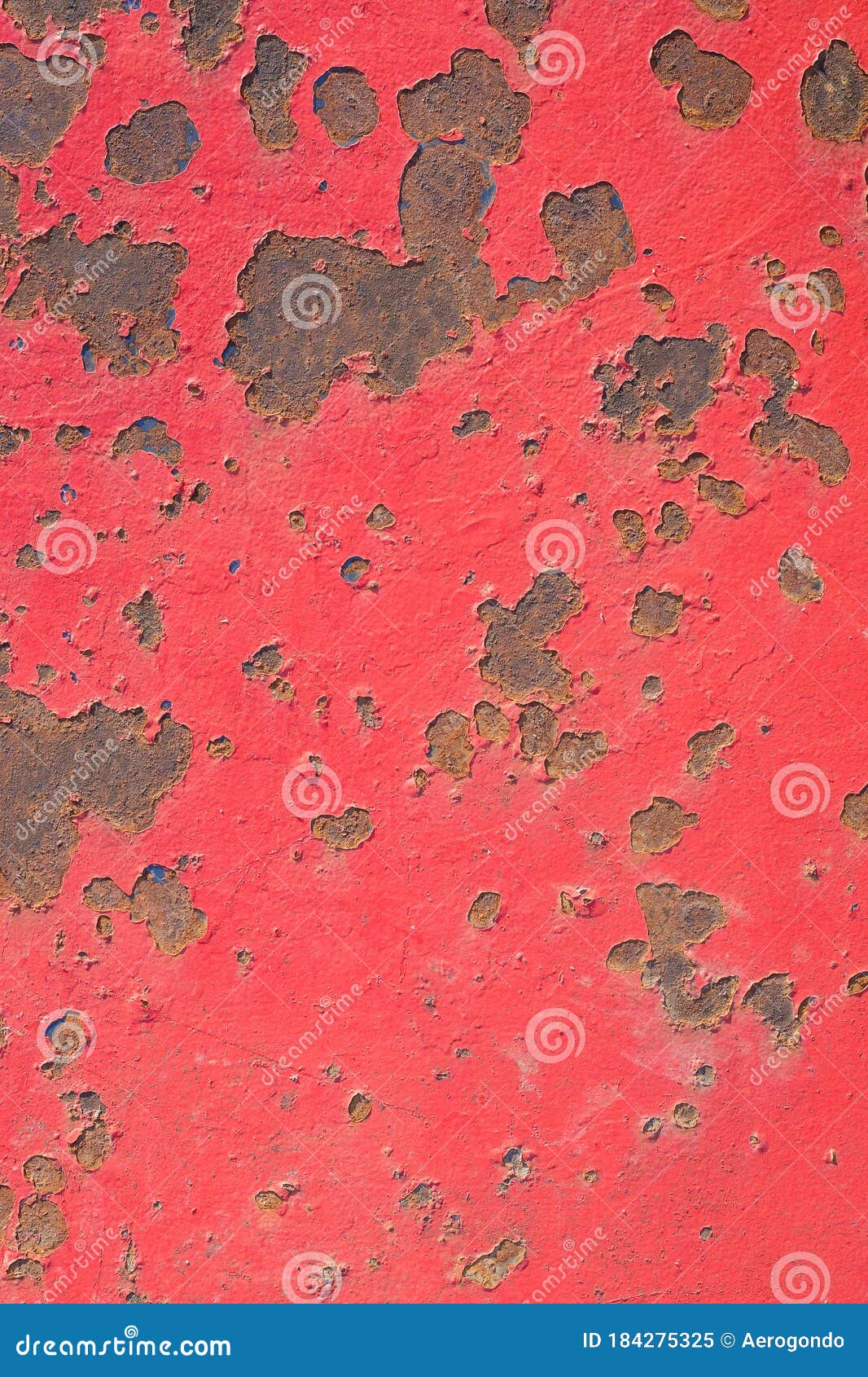 Red Rusty Metal Texture