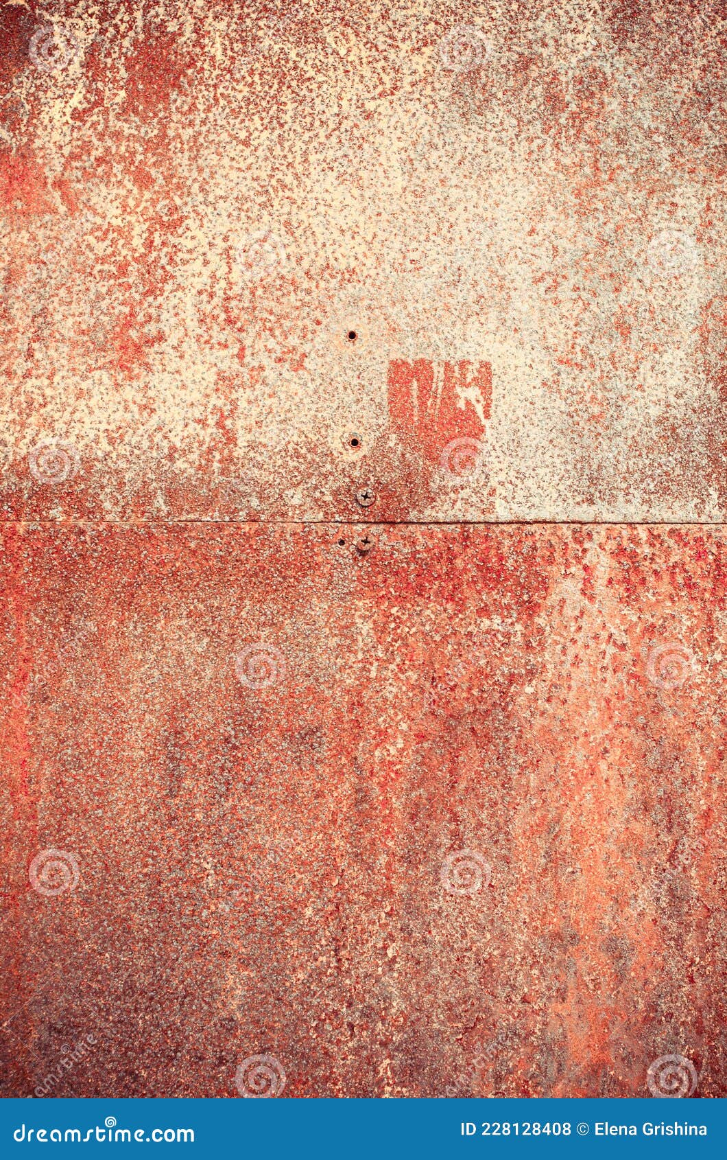 Rust Metal Texture Background. Vertical Crop. Close Up Stock Photo ...