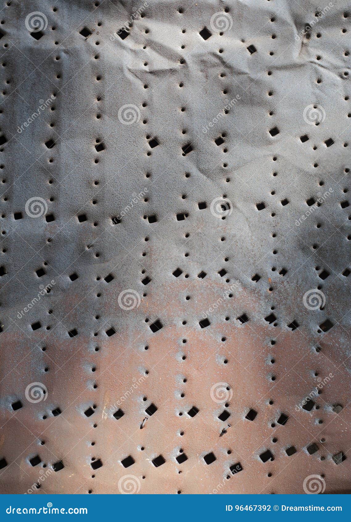 Rust Metal Texture with Holes Stock Photo - Image of steel, plate: 96467392