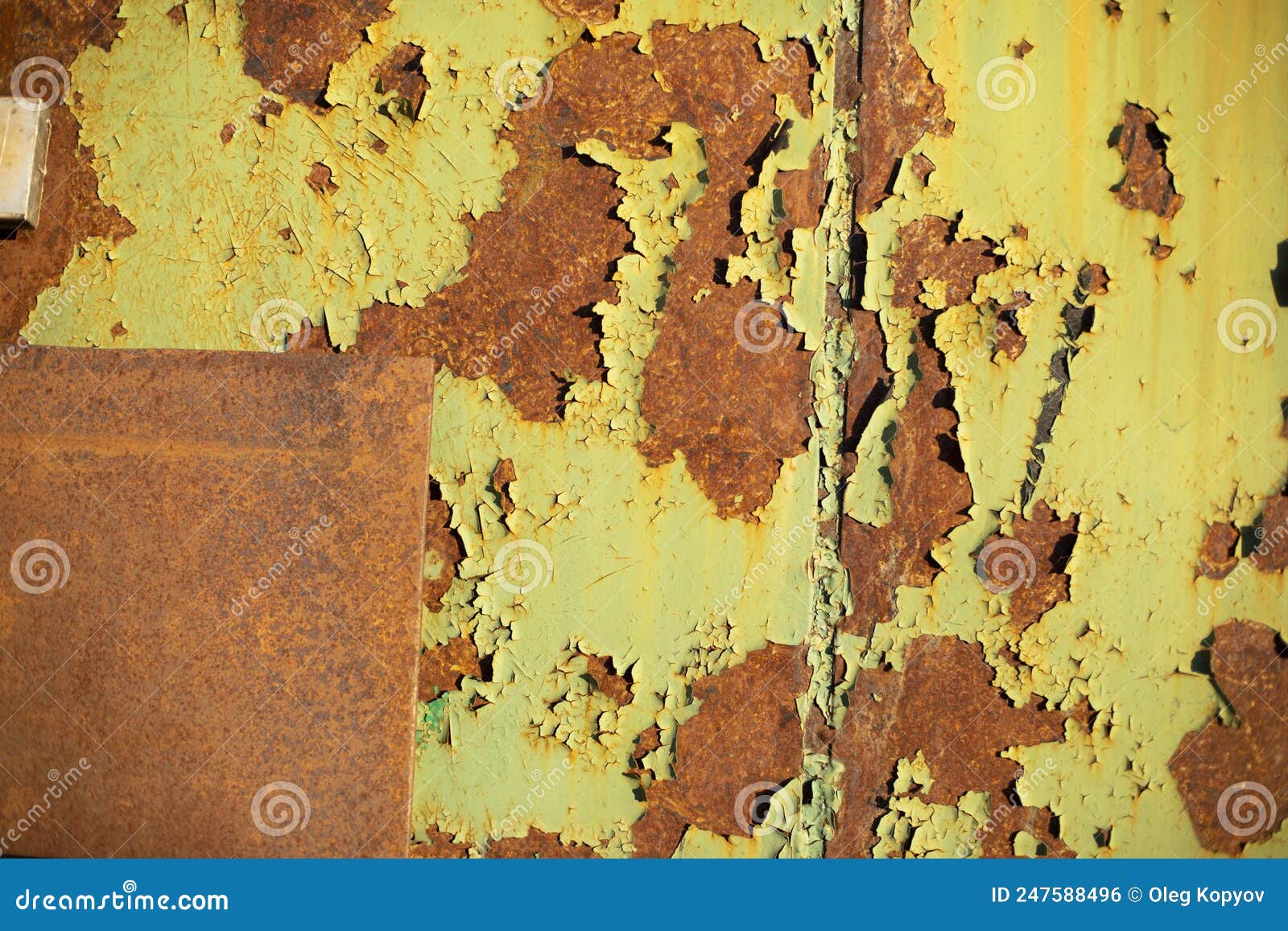 Rust on Metal. Texture of Rusty Layer of Iron Stock Photo - Image of ...