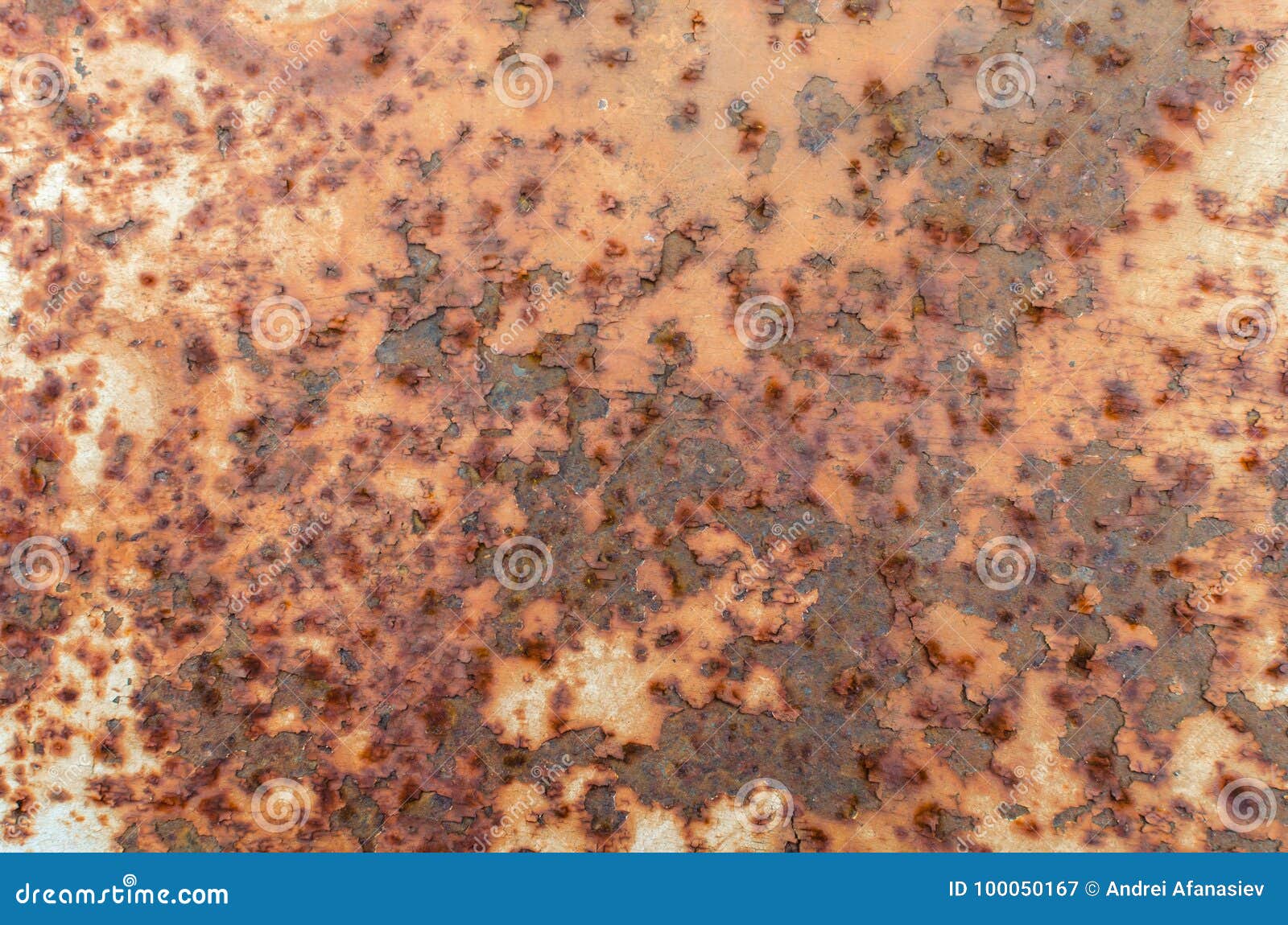 Rust on Old Metal Plate, Texture Stock Image - Image of dark, fracture ...