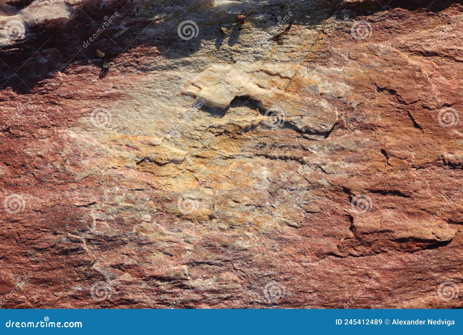 Rust Orange Detailed Rock Background Texture Stock Image - Image of ...