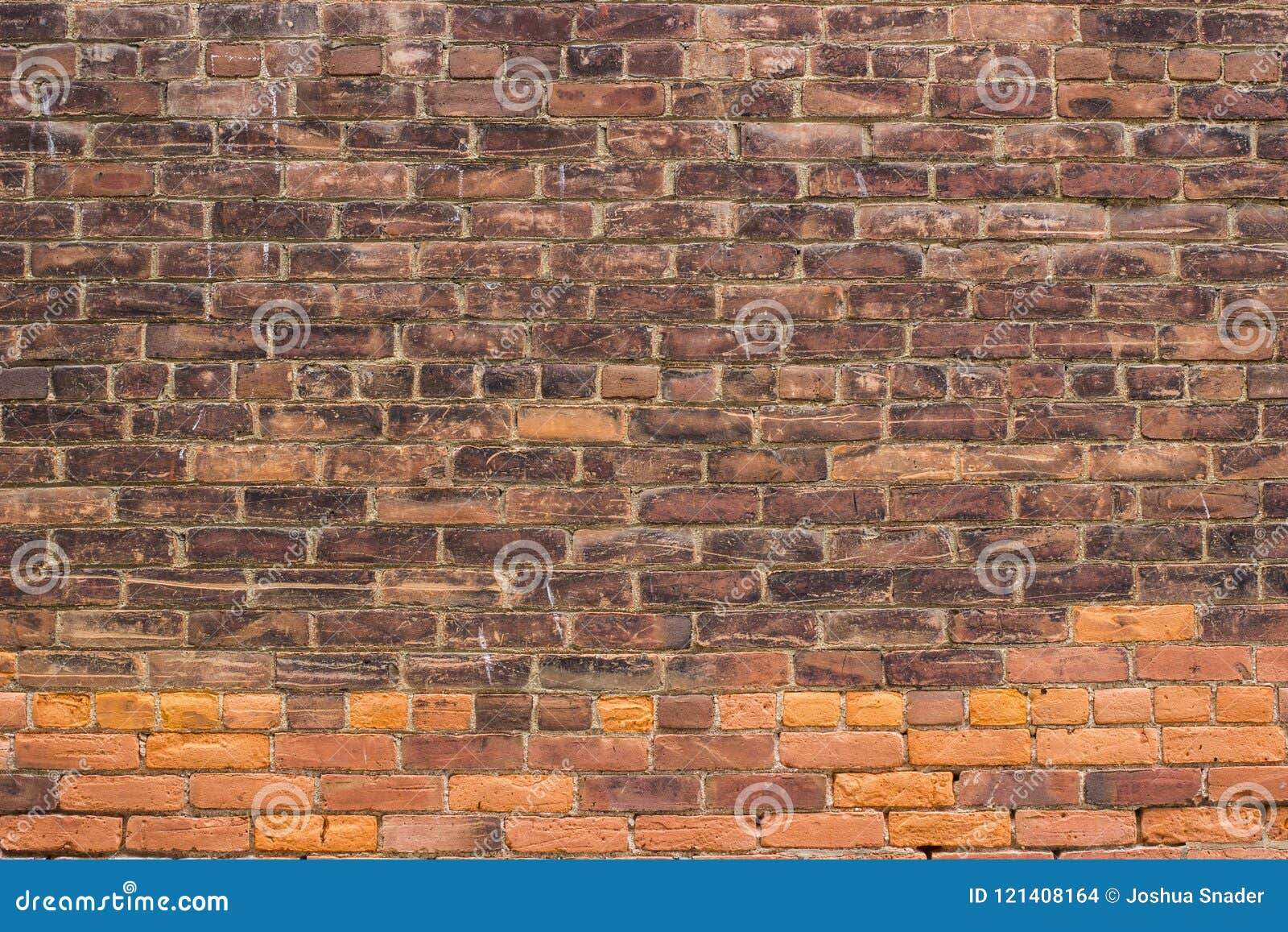 Rust / Orange Weathered Brick Texture or Urban Wall Background Stock ...