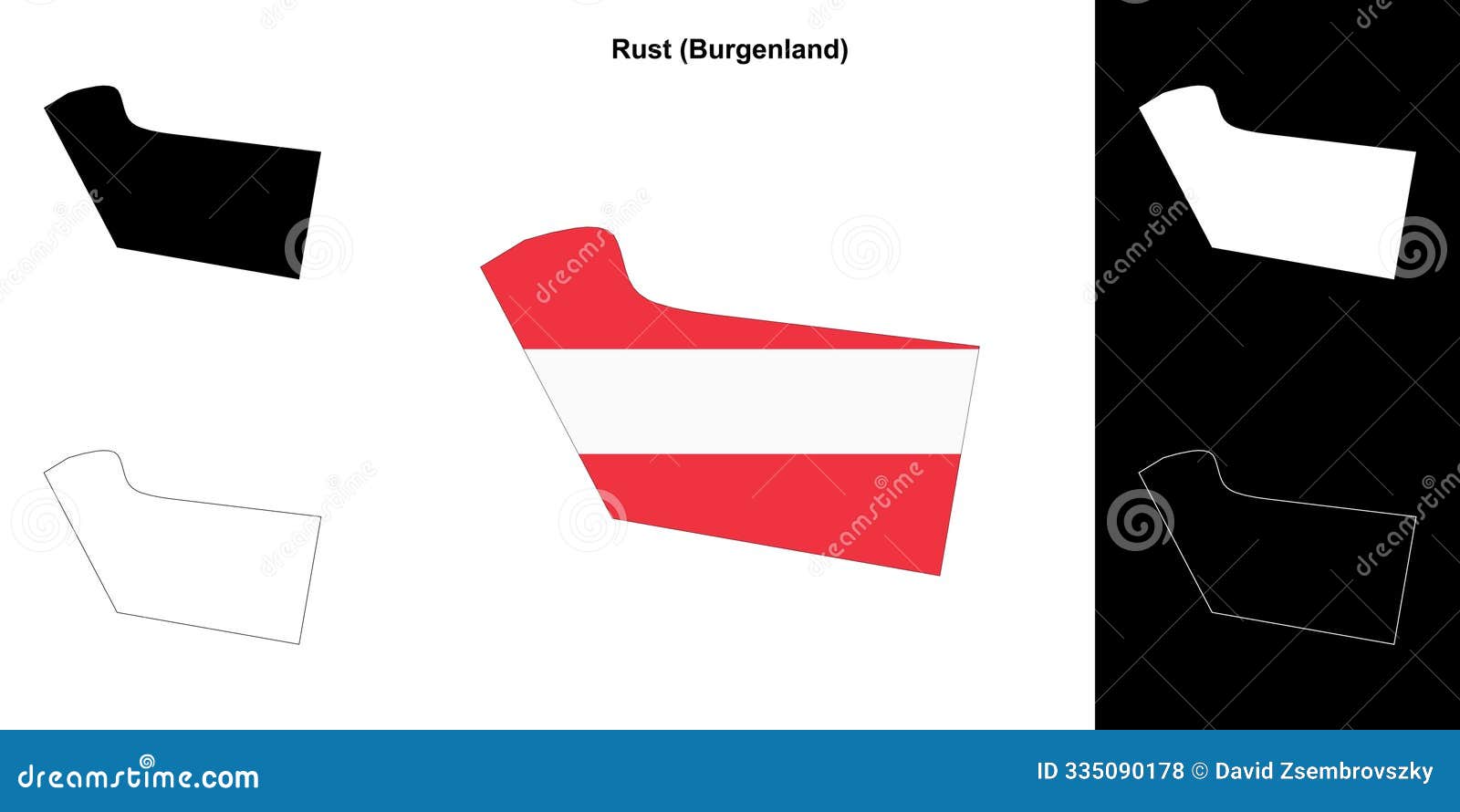 Rust outline map stock illustration. Illustration of blank - 335090178