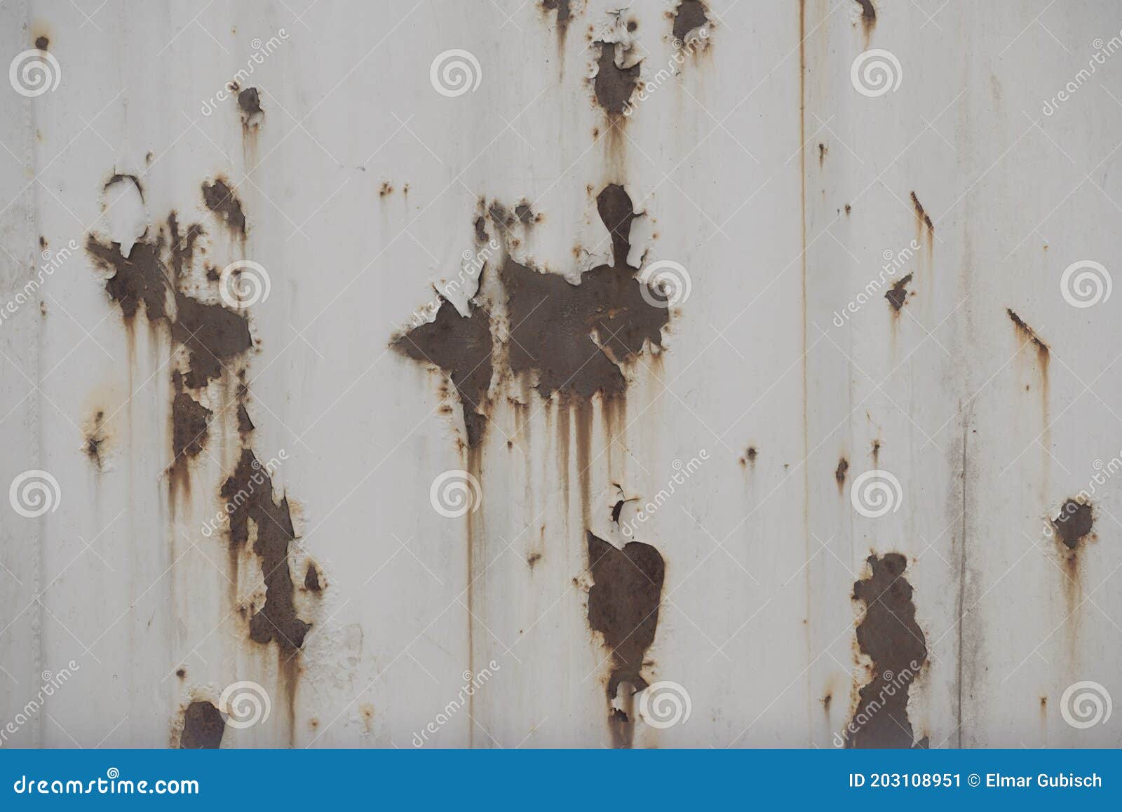 Rust and oxidation on iron stock image. Image of city - 203108951