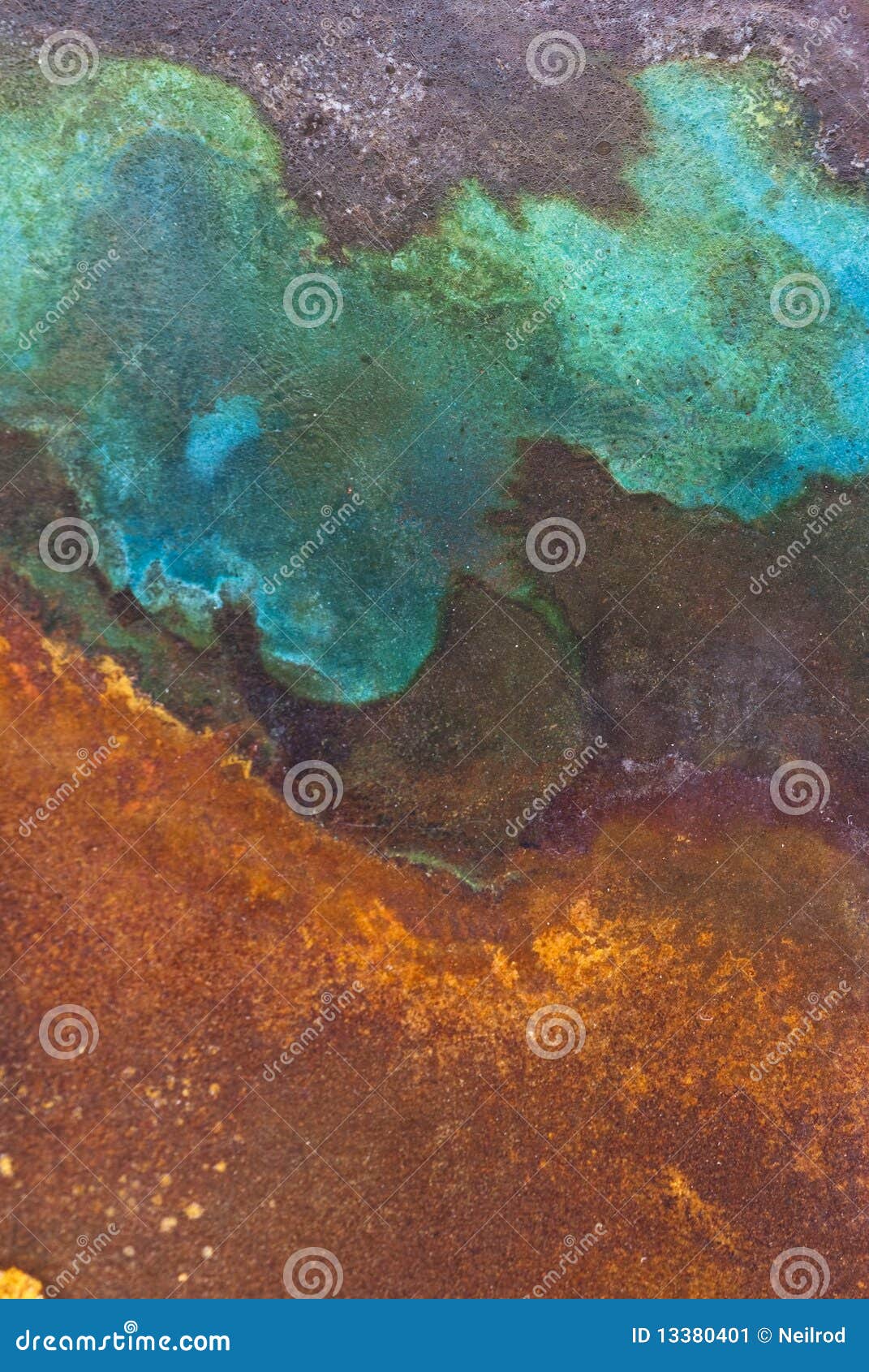 Rust Patina stock image. Image of piece, grunge, green - 13380401
