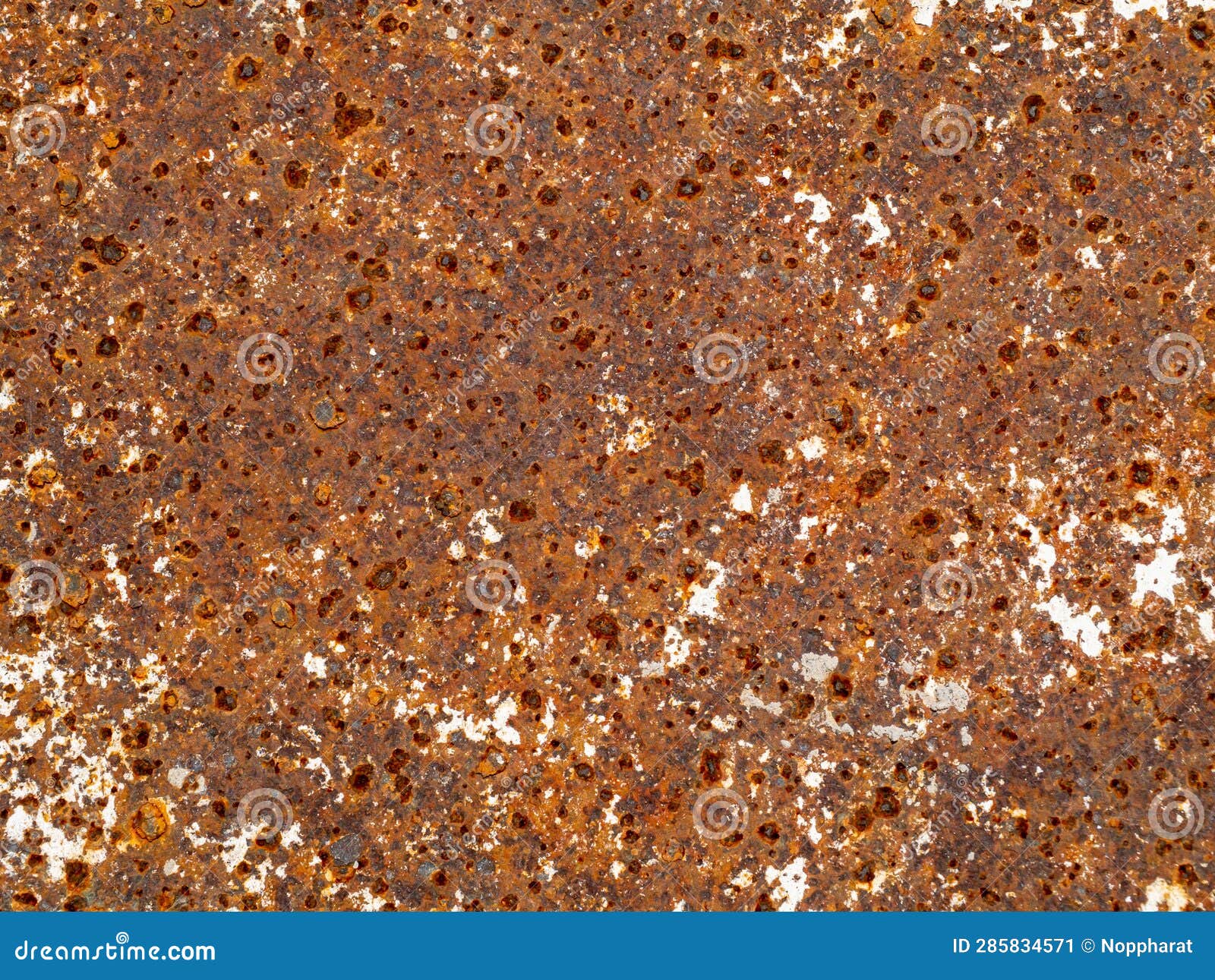 Rust Patterns on the Surface of the Deteriorated Industrial Metal Stock ...