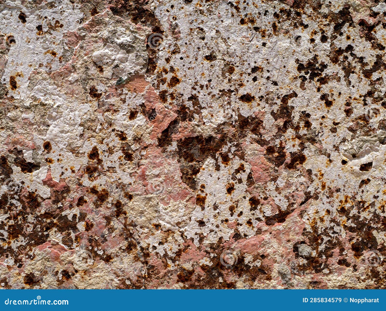 Rust Patterns on the Surface of the Deteriorated Industrial Metal Stock ...