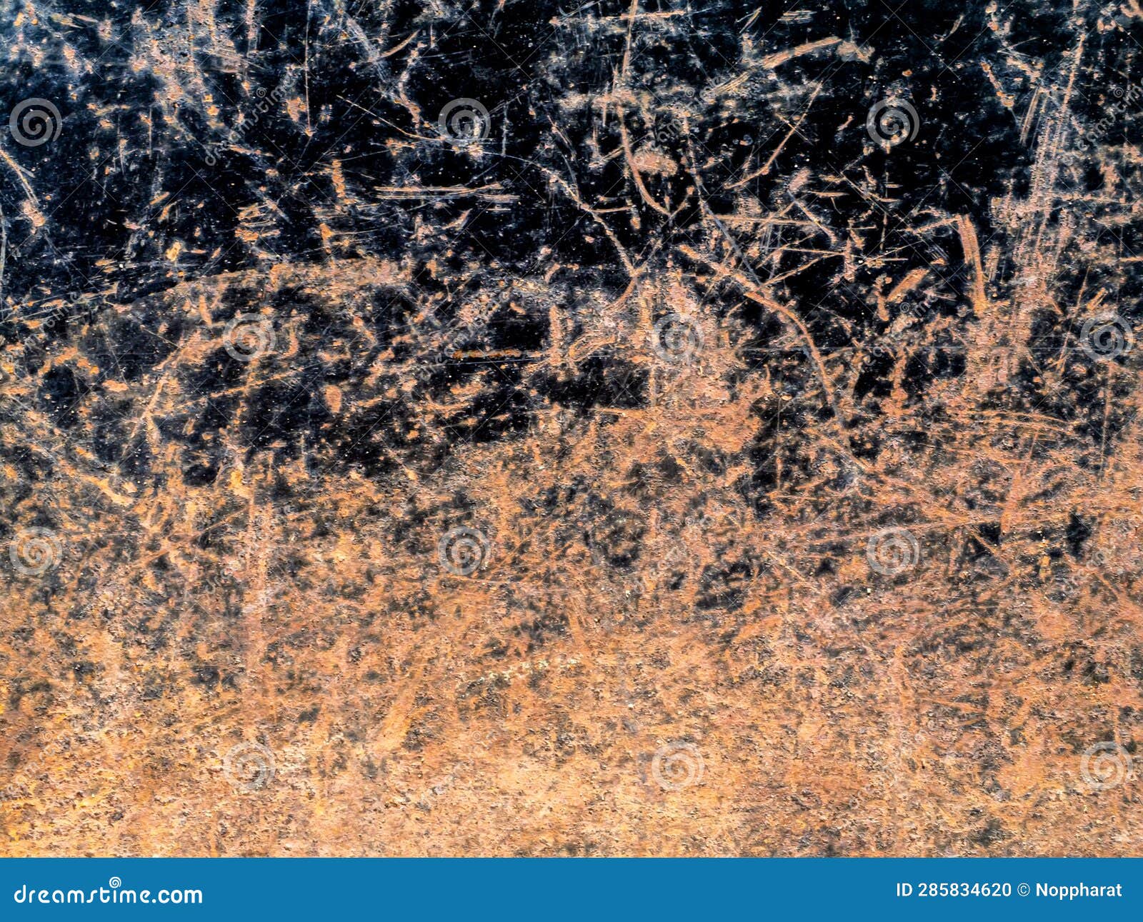 Rust Patterns on the Surface of the Deteriorated Industrial Metal Stock ...