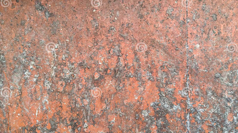 Rust Peeling Off Metal Surface Stock Image - Image of paint, wall ...