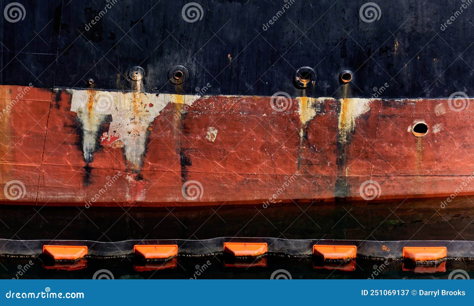 Rust on Old Ship stock image. Image of shipping, rusty - 251069137
