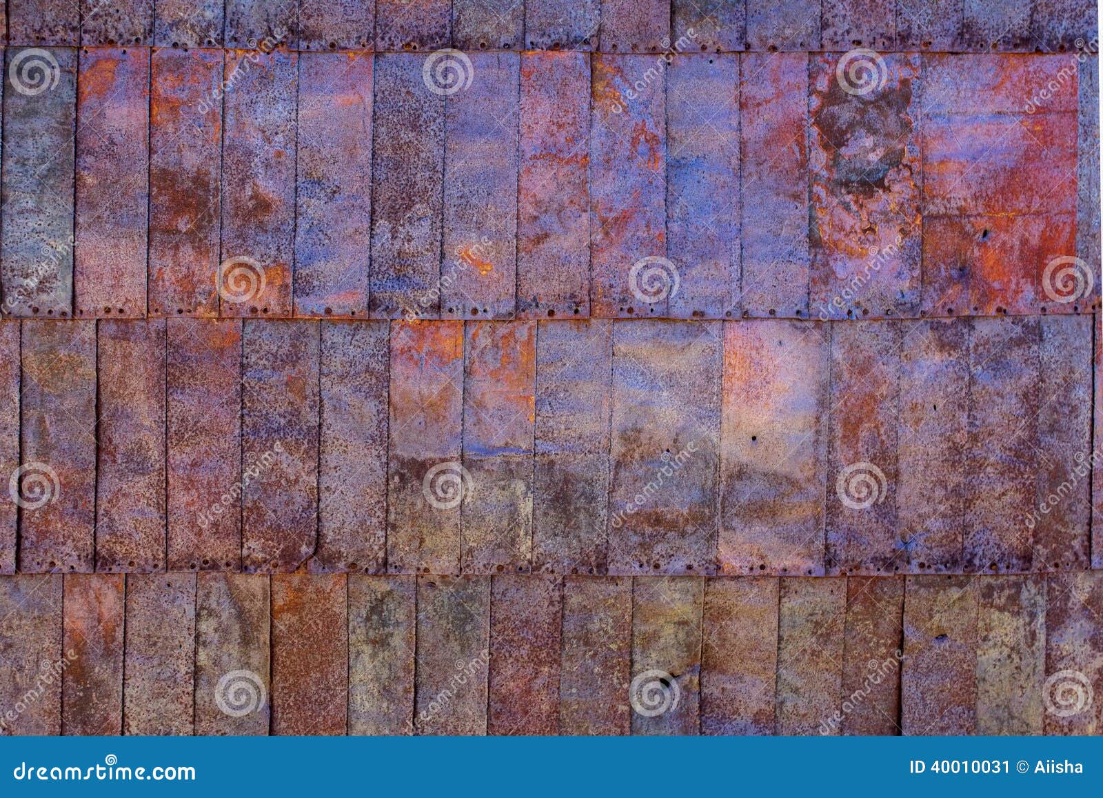 Rust plates texture wall stock image. Image of aged, stain - 40010031