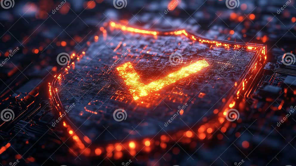 Rust Programming Language Concept Illustrated by a Rusty Shield Stock ...