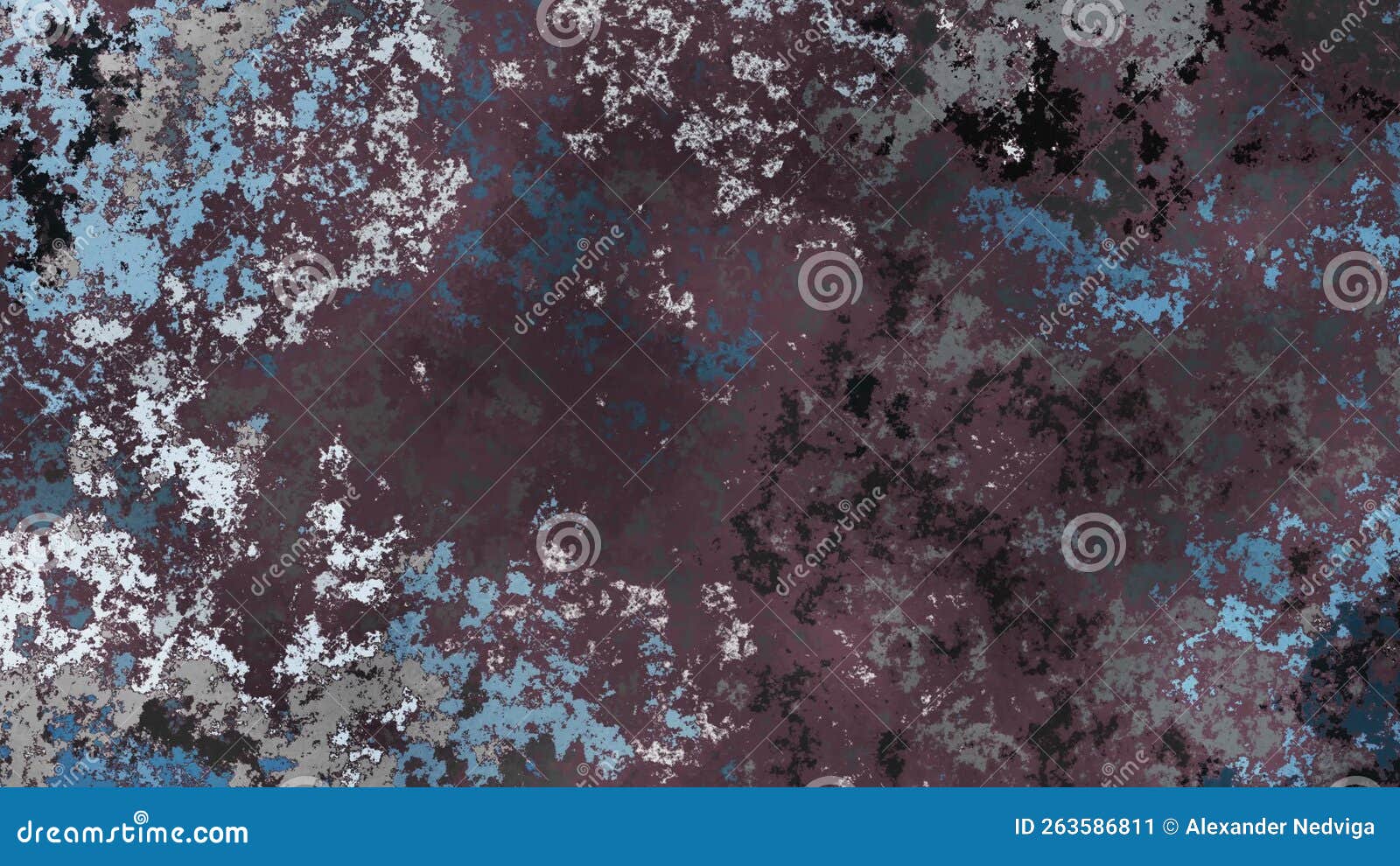 Rust Purple Metal Textures Seamless Loop. Seamless Transition Stock ...