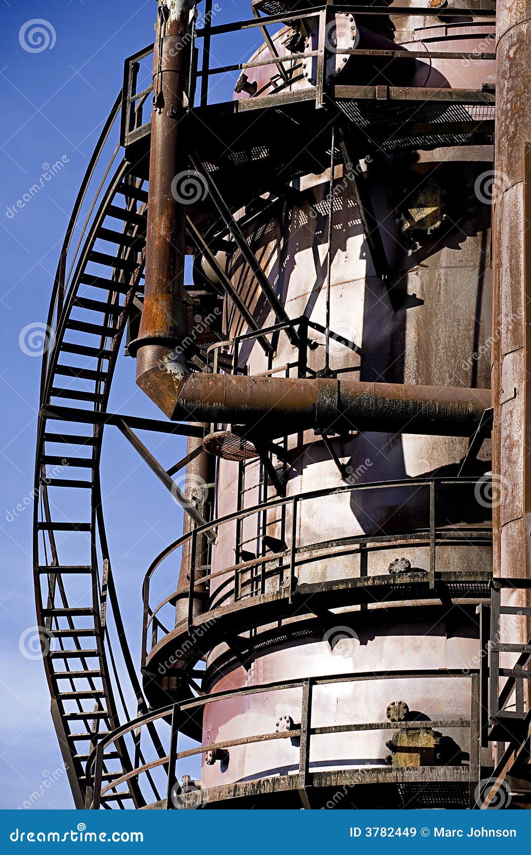 Rust and Rivets IV stock image. Image of grunge, orange - 3782449