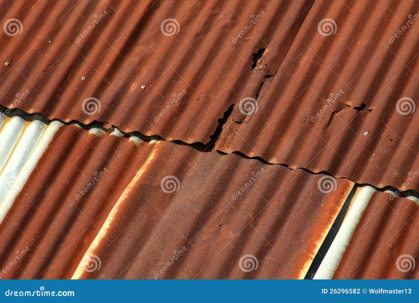 Rust roof pattern stock photo. Image of background, material - 26296582