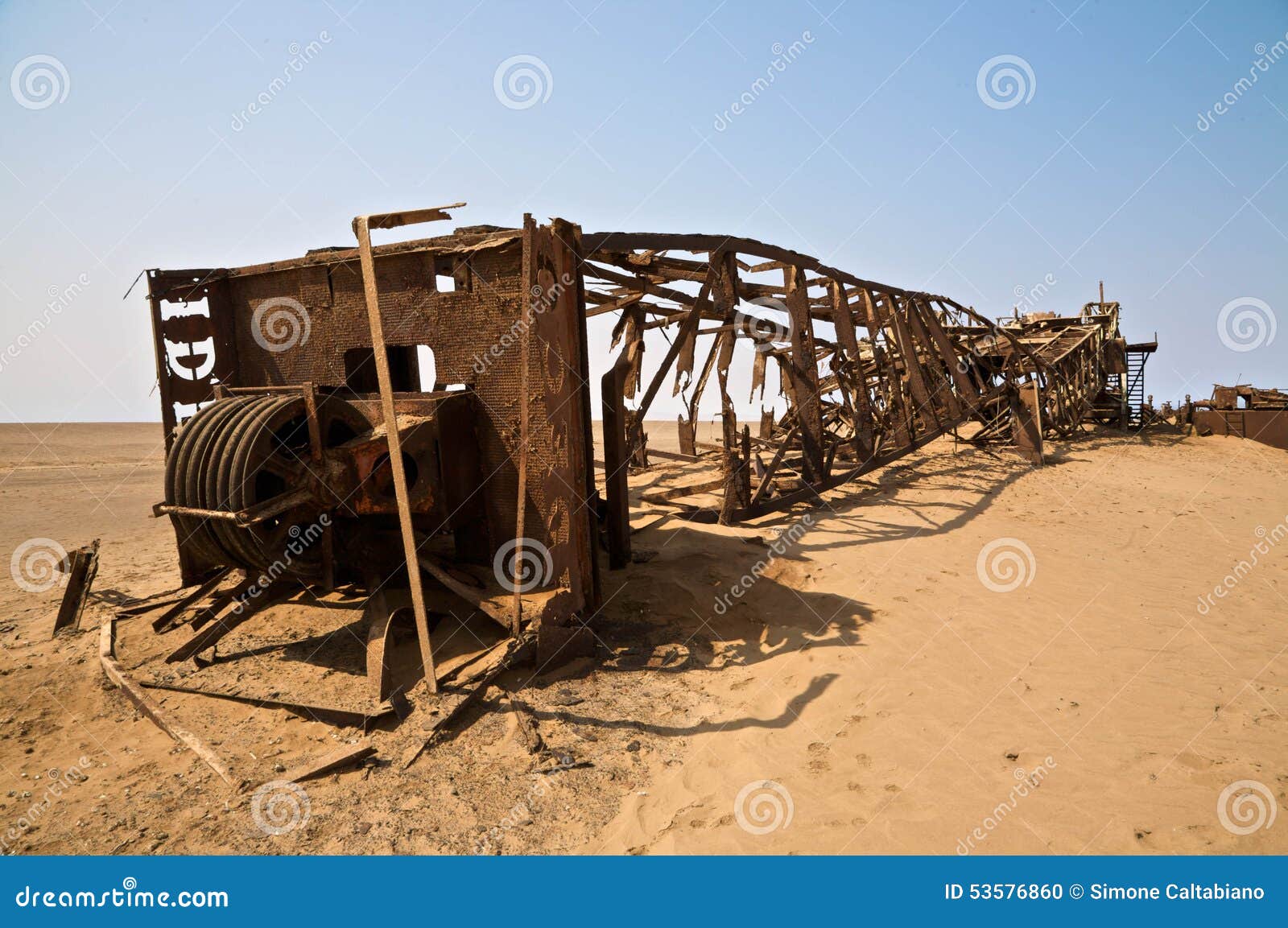 Rust ruins stock photo. Image of climate, ruins, brown - 53576860