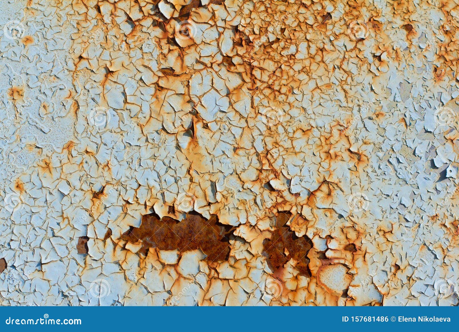 Rust, Rusty Background, Rusty Metal Texture With Paint Residue, Rust ...