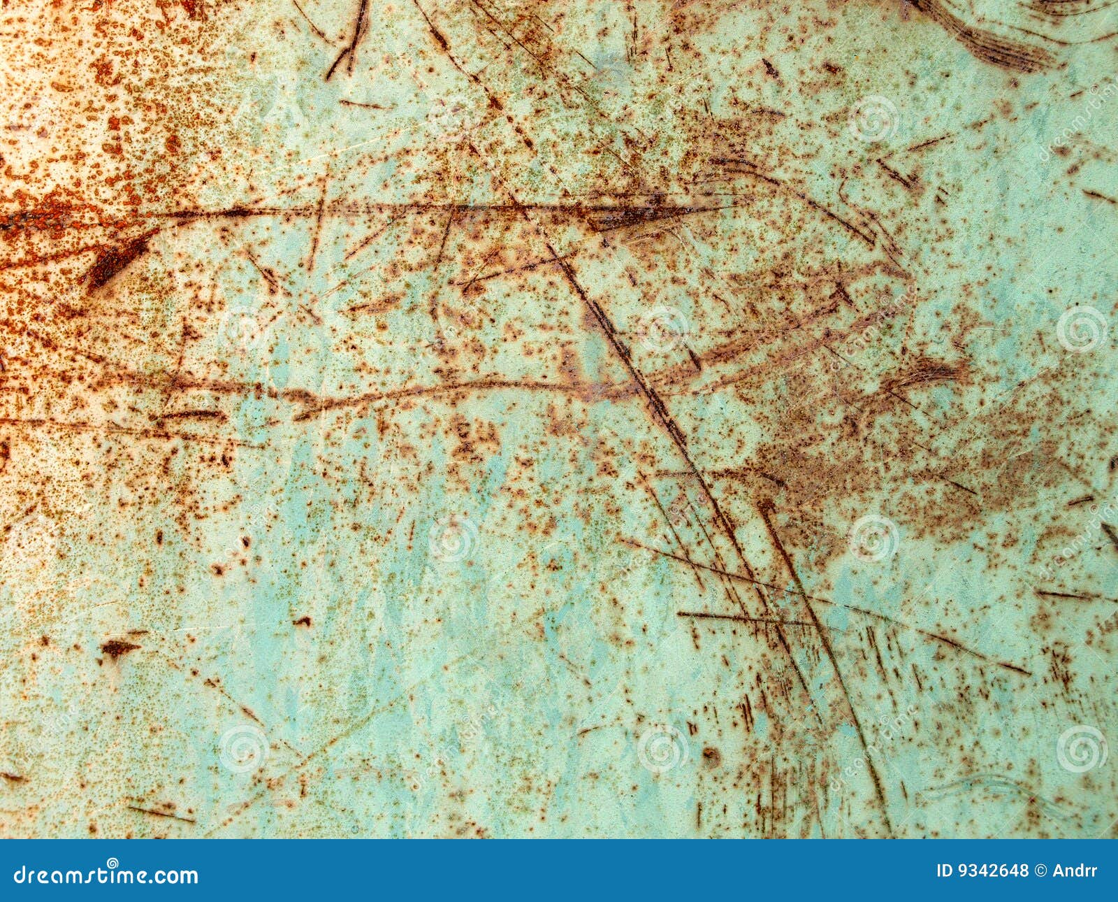 Old Scratched Paint And Rust Metal Surface, Air Vent Stock Photo ...