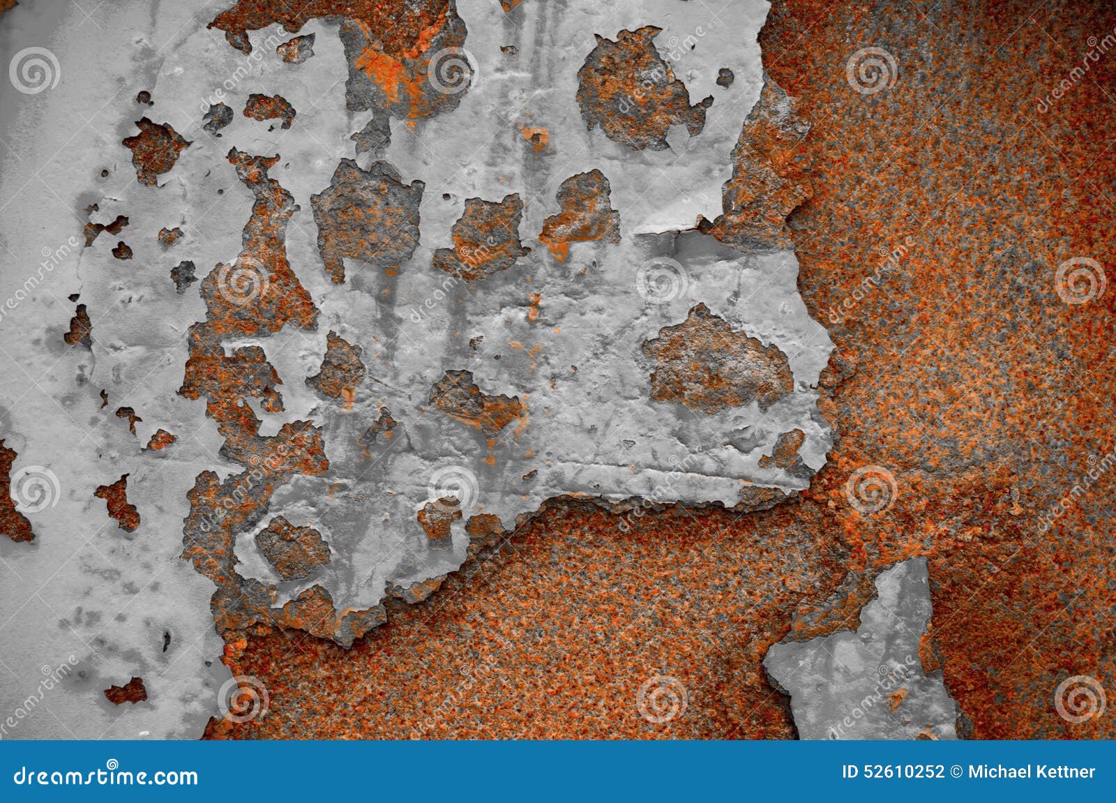 Rust spot stock photo. Image of ferric, coating, paint - 52610252