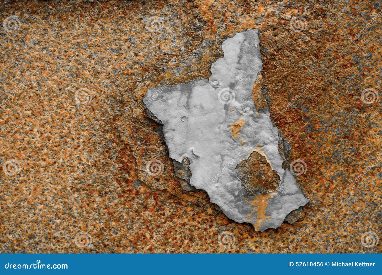 Rust spot stock photo. Image of spots, ground, rustily - 52610456