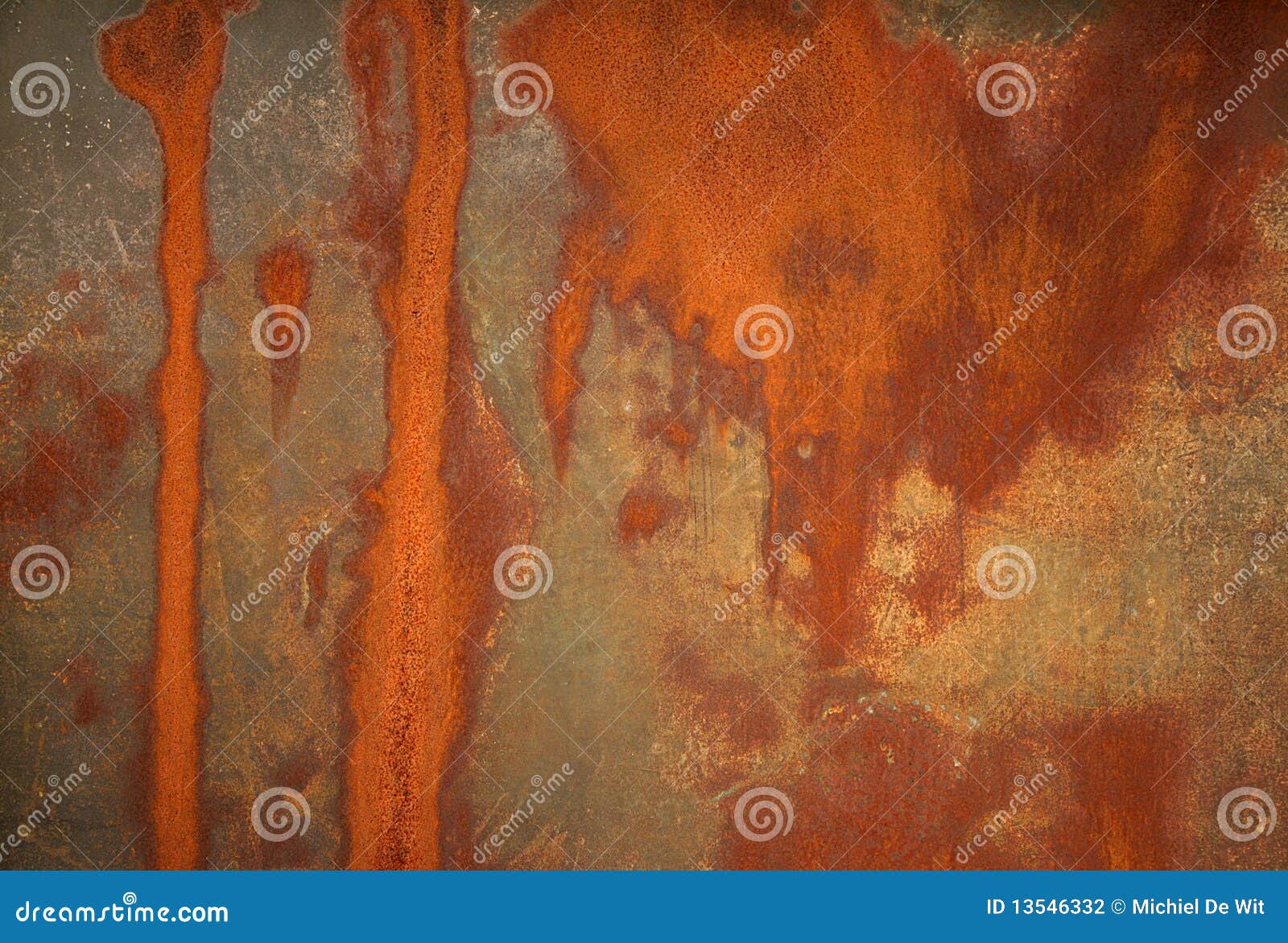 Rust Stained Metal Background Stock Photo - Image of design, abstract ...