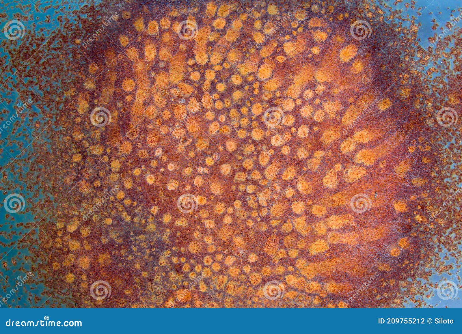 Rust Stains on the Metal Surface Stock Photo - Image of metal ...