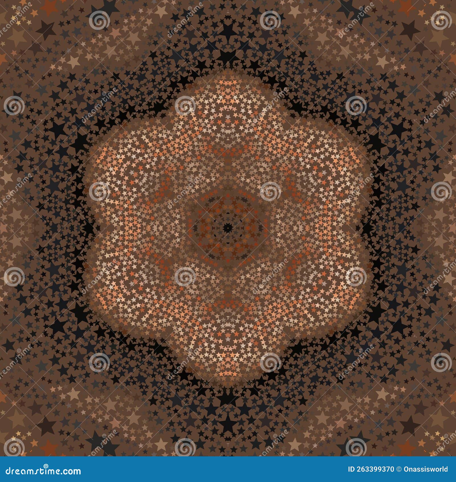 Rust Stars Abstract Shapes Blurs Backgrounds Stock Illustration ...