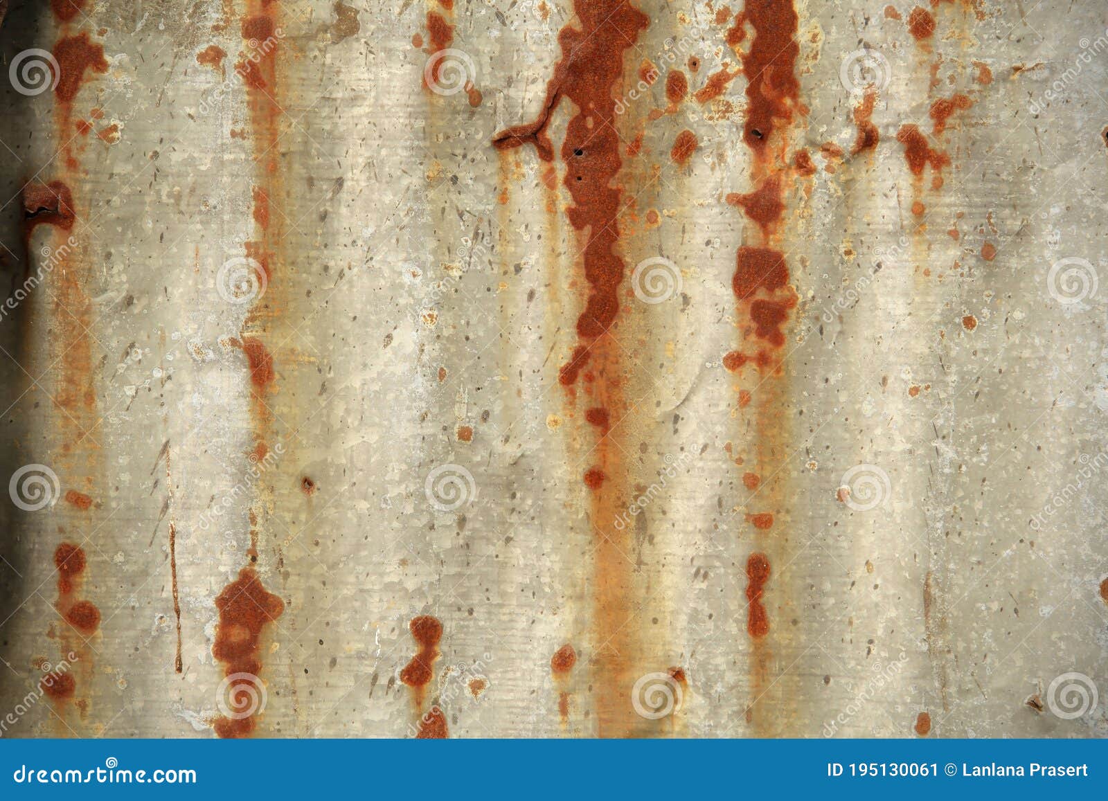 Rust on Steel for Background and Texture Stock Image - Image of ...