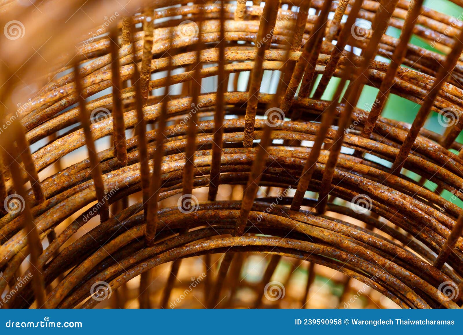 Rust of Steel Bars Construction Materials Stock Photo - Image of grade ...