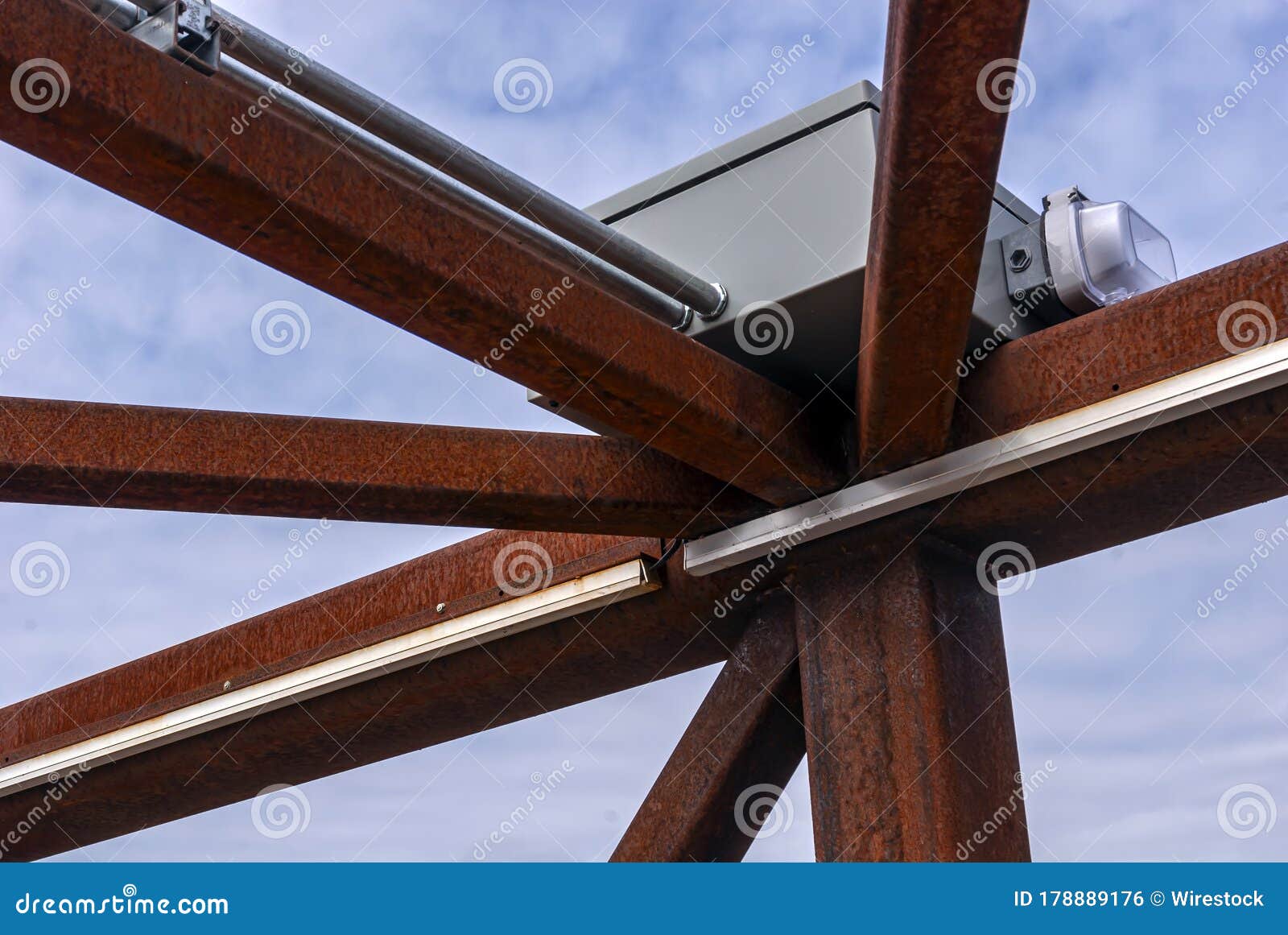 Rust stock photo. Image of structure, steel, wires, backround - 178889176