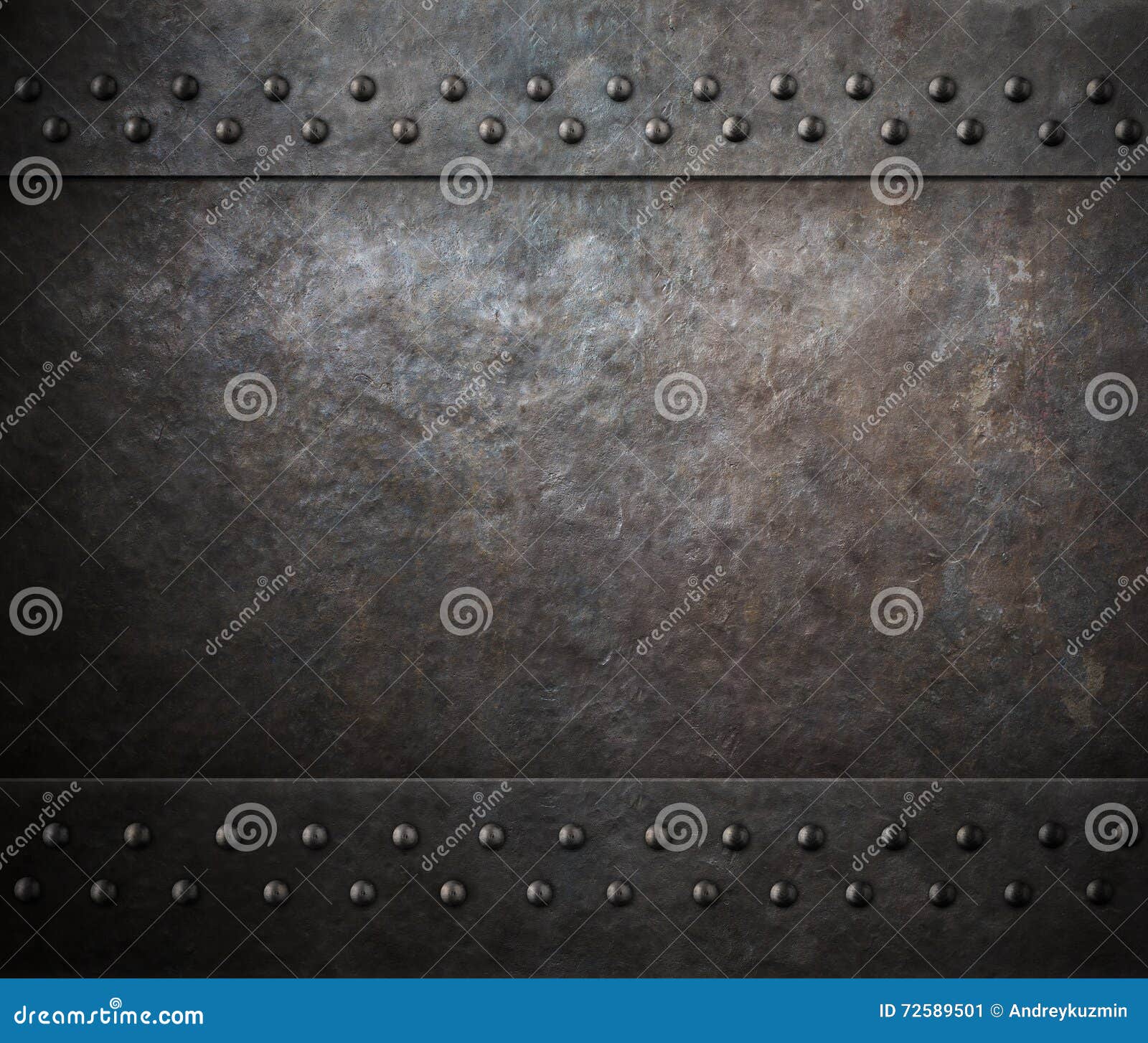 Rust Steel Metal Texture with Rivets 3d Illustration Stock Image ...