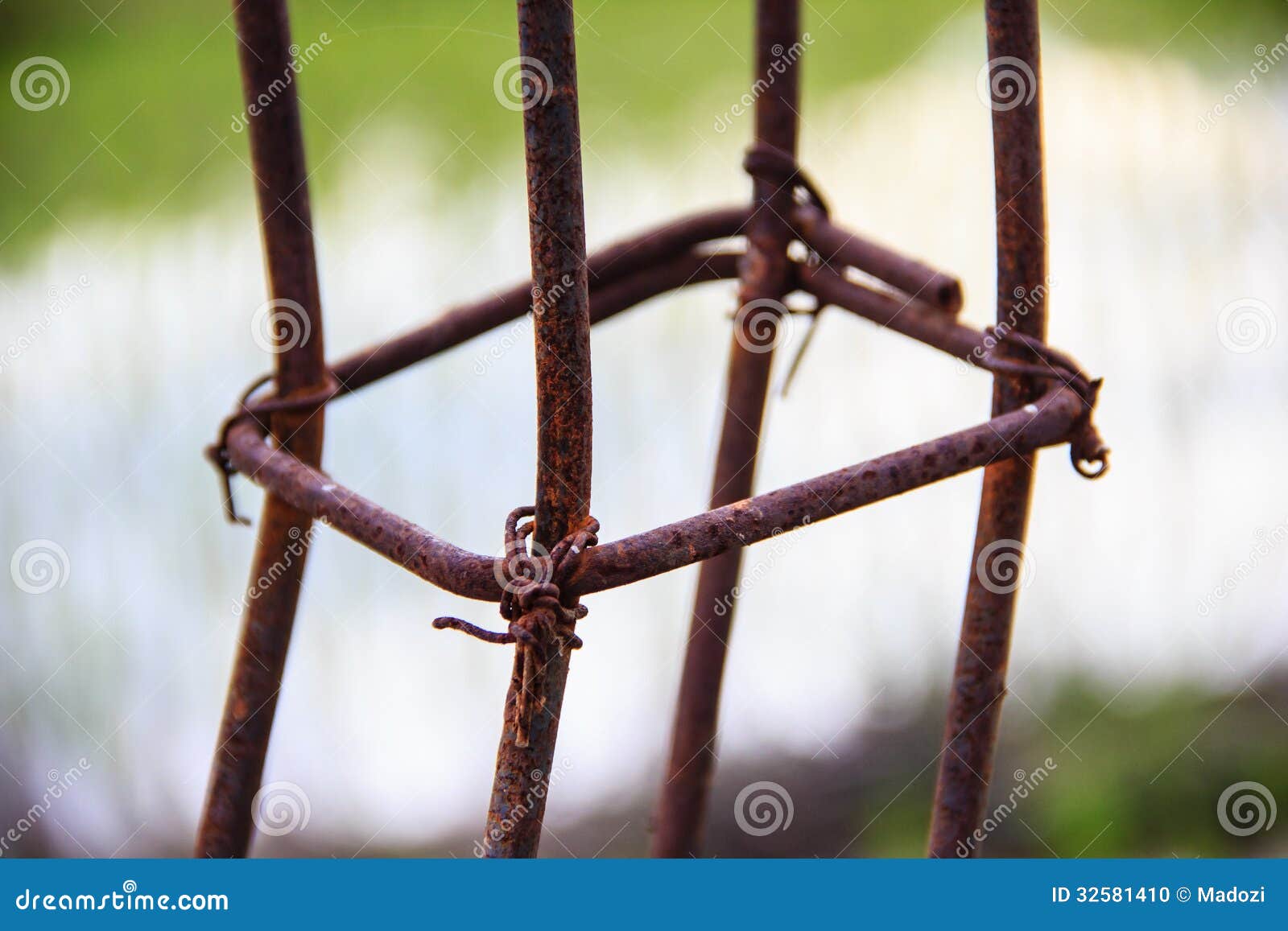 Rust steel rods stock photo. Image of corrosion, material - 32581410