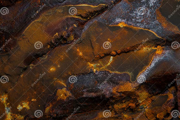Rust Stone Wall Stone Texture Image Use for Backgrounds or Textures ...