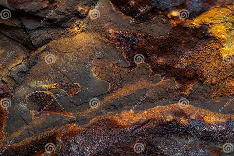 Rust Stone Wall Stone Texture Image Use for Backgrounds or Textures ...