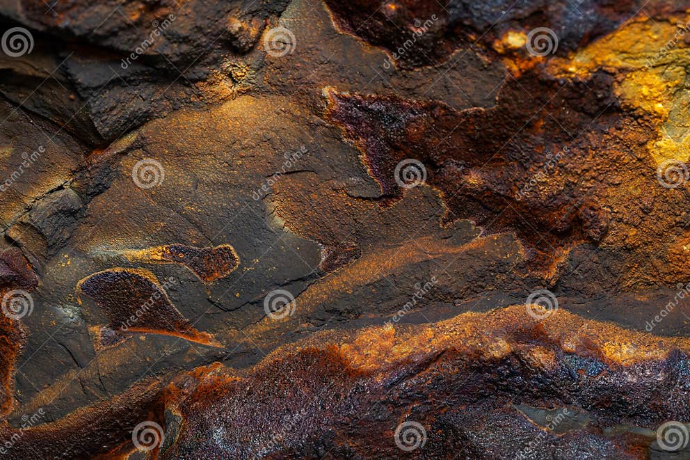 Rust Stone Wall Stone Texture Image Use for Backgrounds or Textures ...