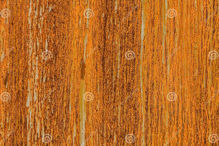 Rust Streaks on the Metal Surface Stock Image - Image of rough, texture ...