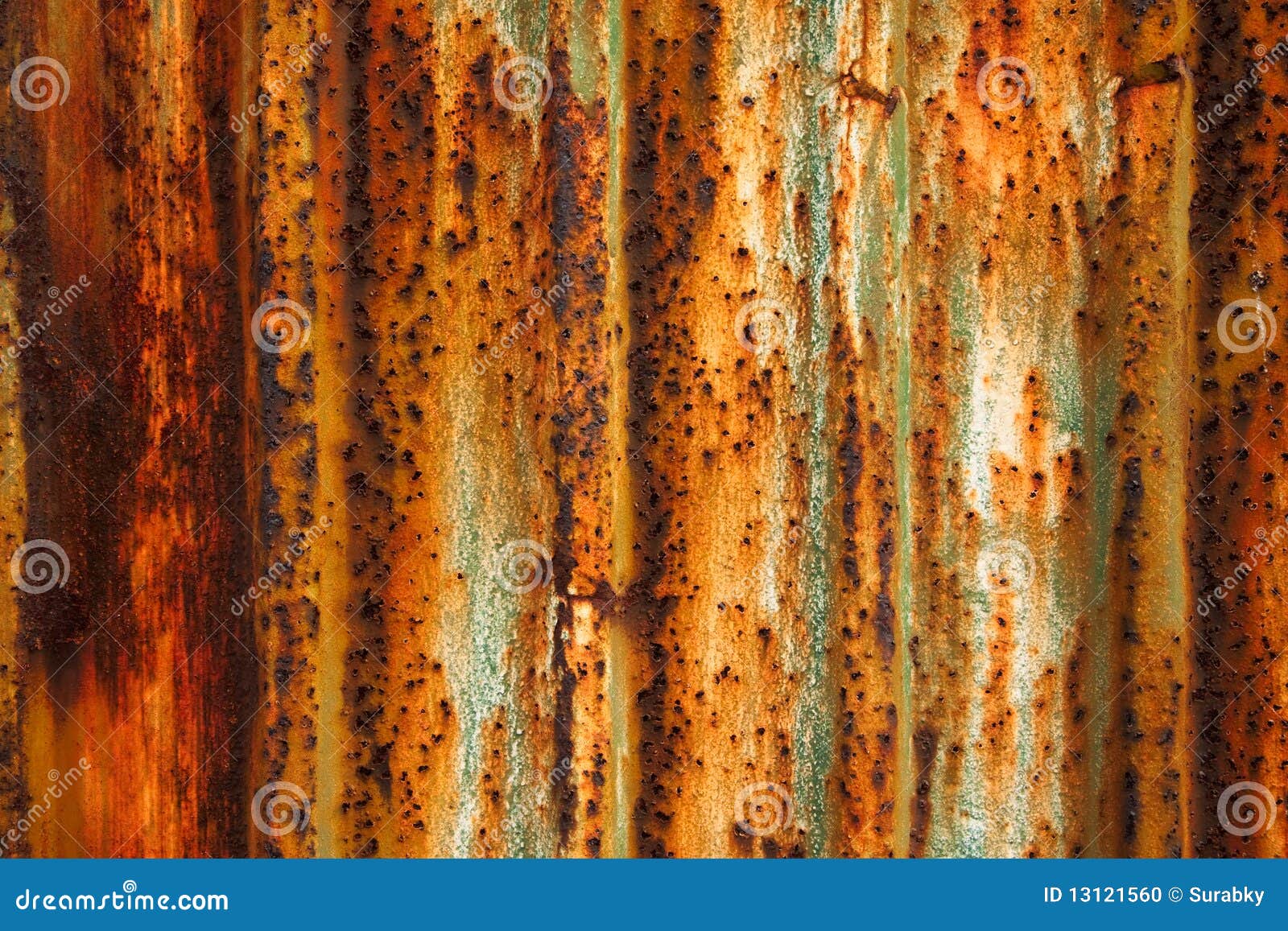 Rust on Surface of Iron Plate Stock Photo - Image of rough, surface ...