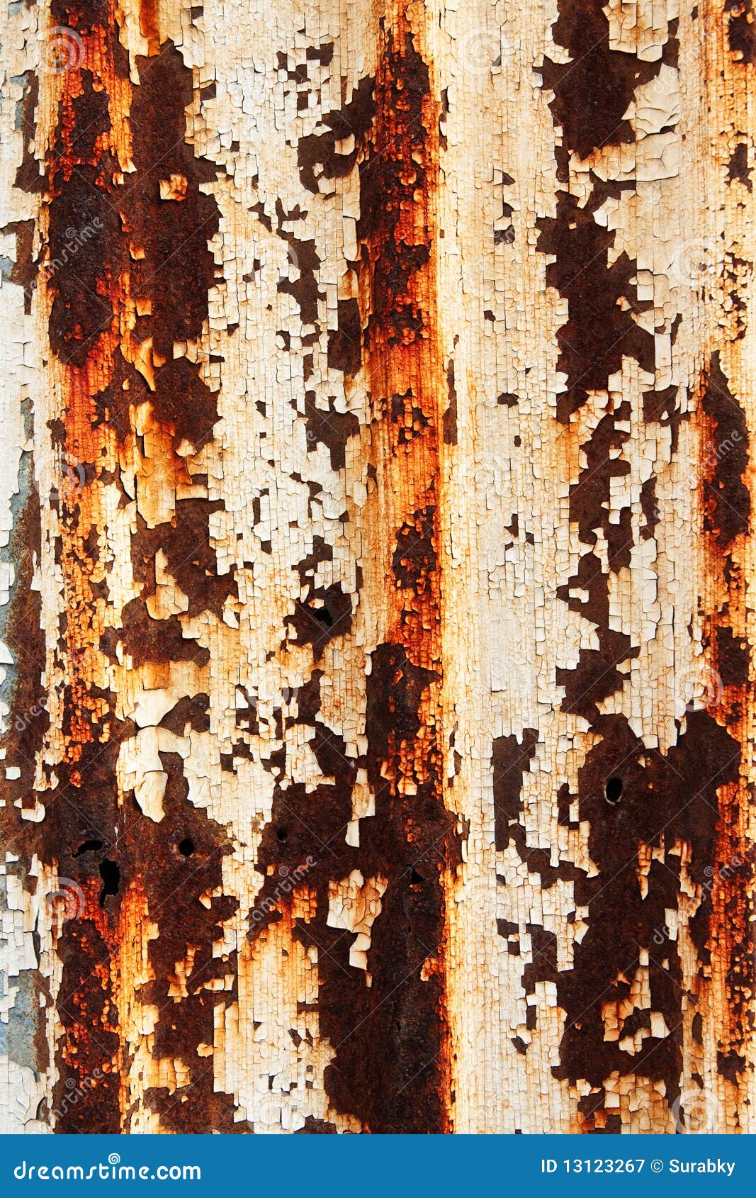Rust on Surface of Iron Plate Stock Image - Image of dirty, damaged ...